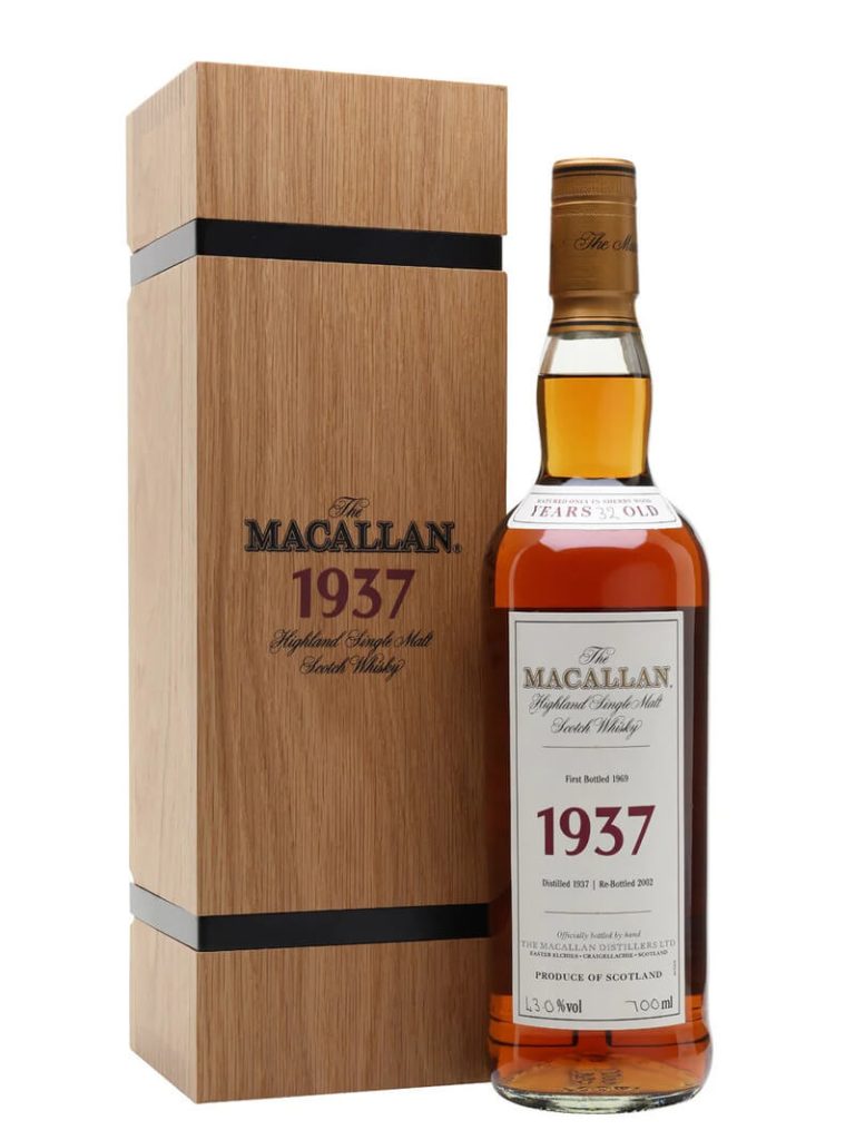 Bảng giá rượu Macallan 12, 15, 18, 21, 25, 32, 40 chính hãng 2025
