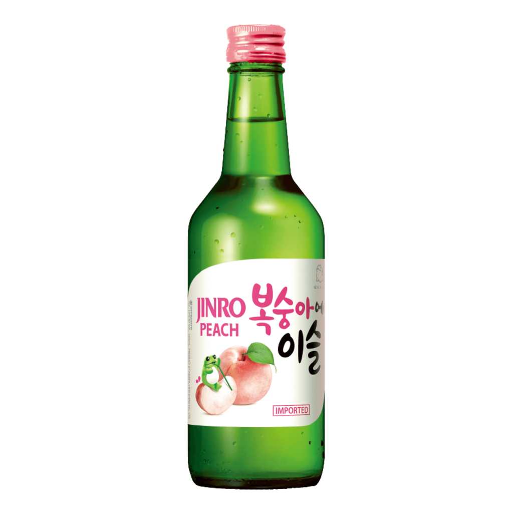Jinro Soju Peach 360ml | QKAWine